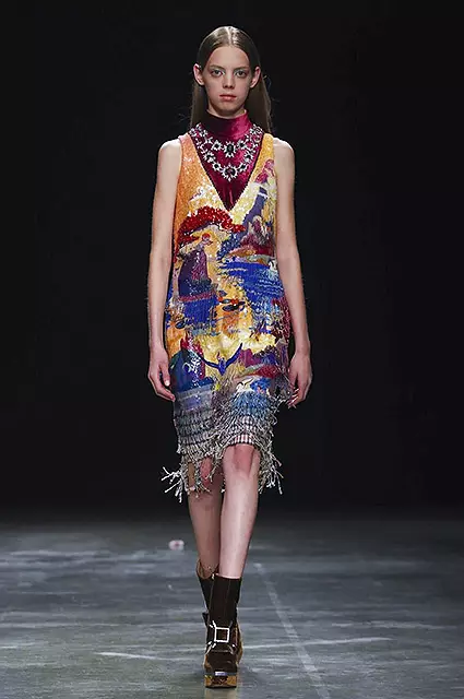 Makon Fashion a London: Topsharch na musamman, ANAY Katrantzou Autumn-hunturu 2017/2018 163037_33