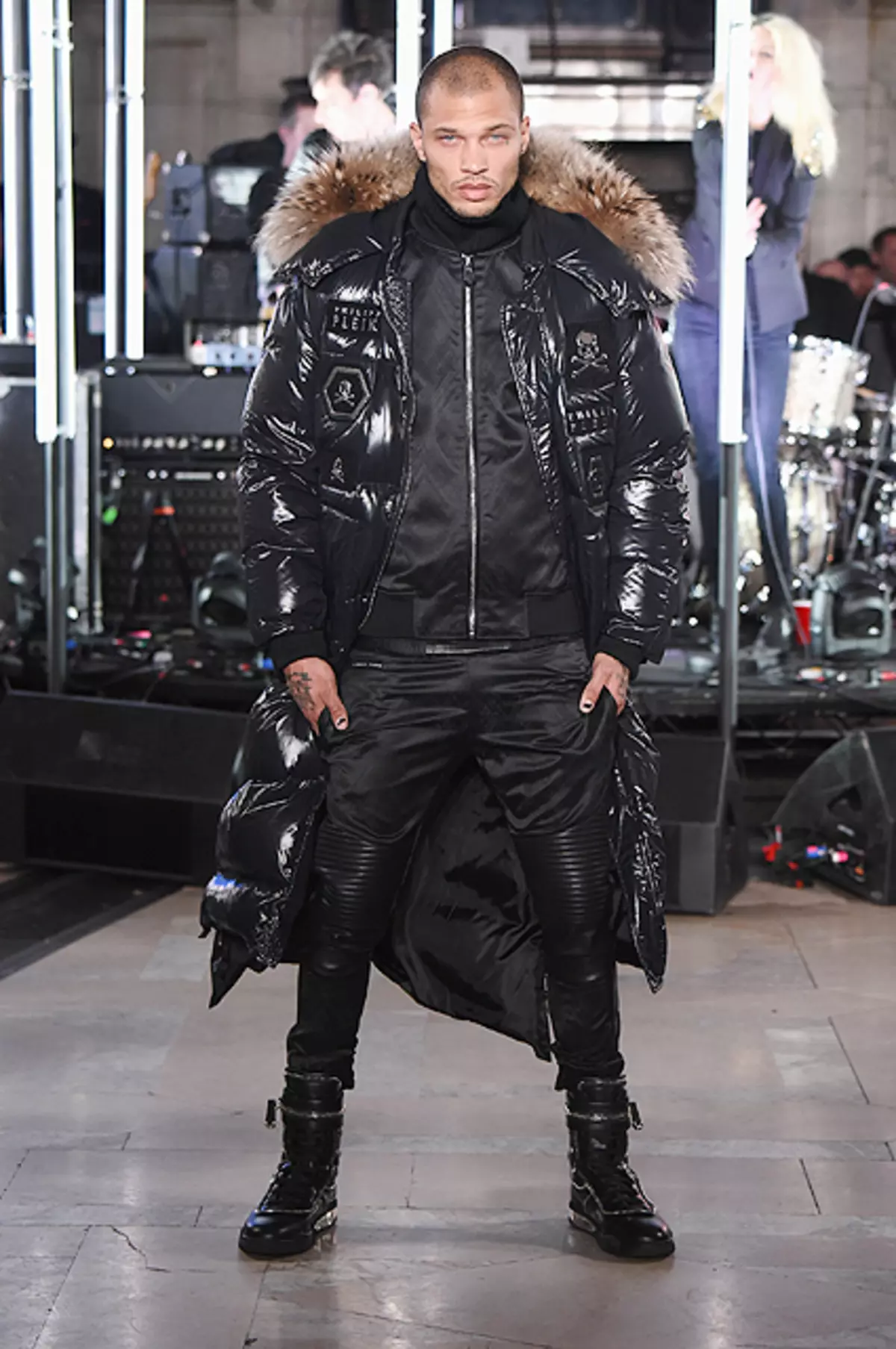 jeremy លាយនៅ Philipp Plein