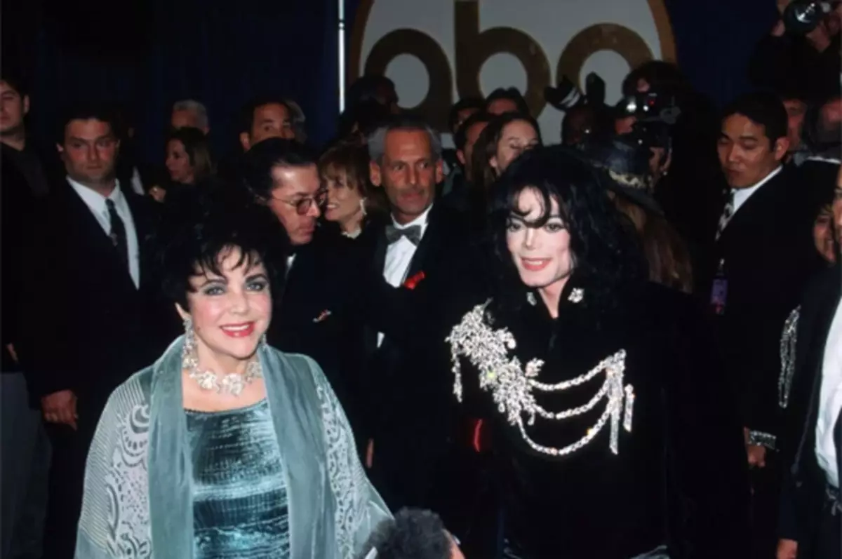 Elizabeth Taylor og Michael Jackson