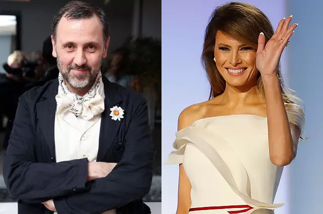 Designerul Ervier Pierre a vorbit despre lucrul cu Melania Trump și creând rochii pentru mingea inaugurală