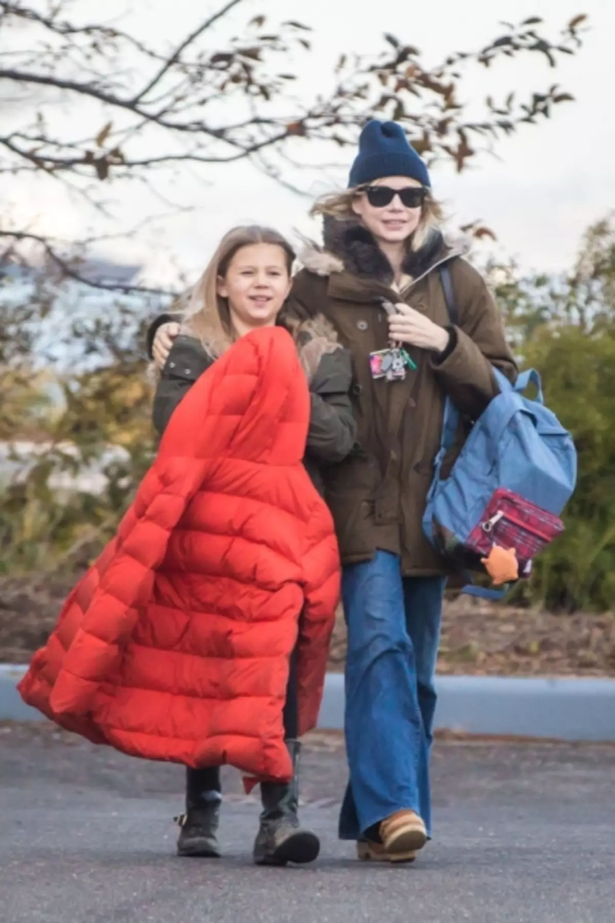 Michelle Williams con sua figlia Matilda