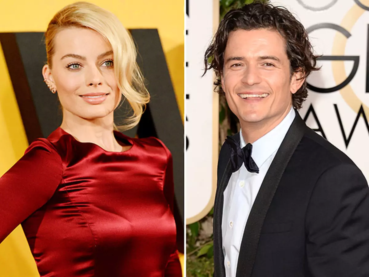 Is dócha go mbuaileann Orlando Bloom agus Margo Robbie le chéile