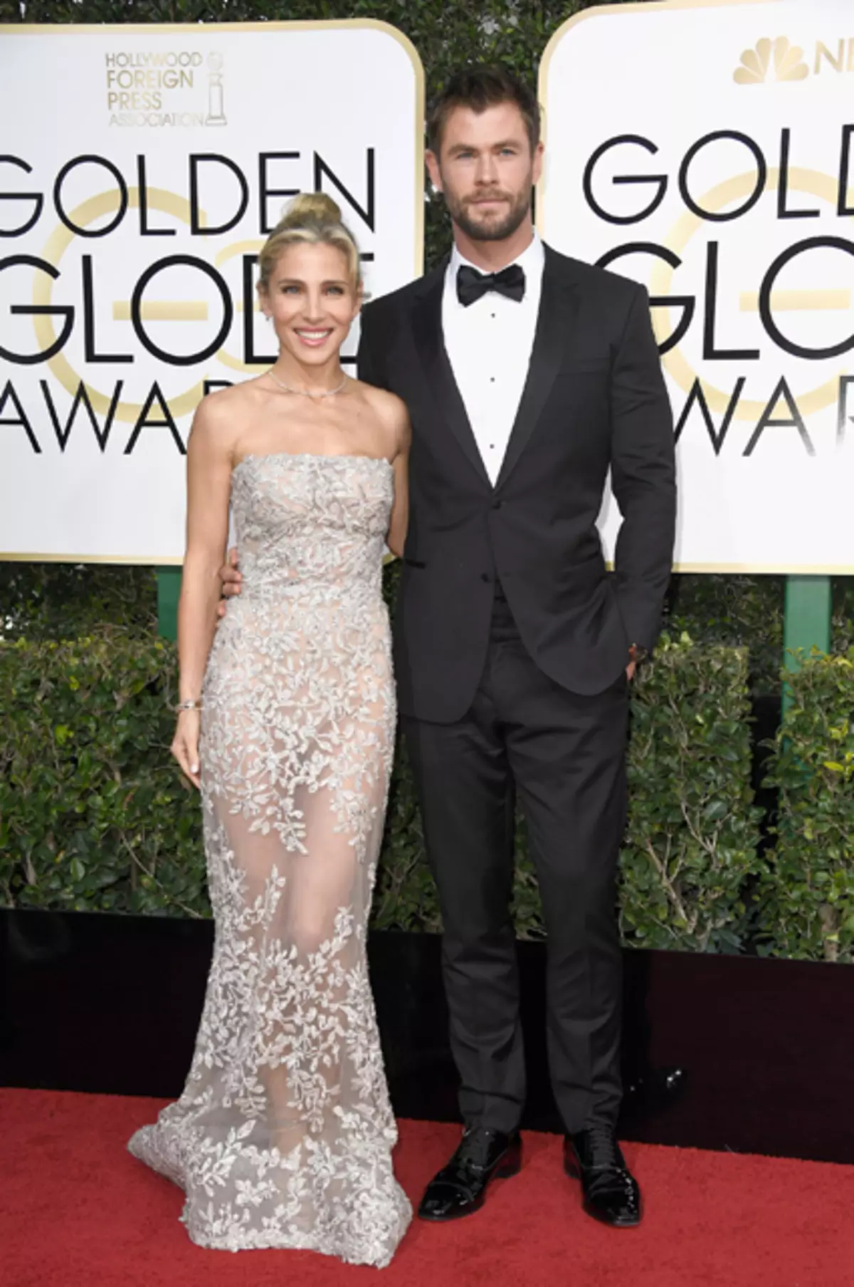 Elsa Pataki və Chris Hemsworth