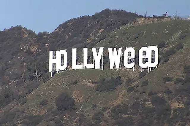 Slavný Hollywood znamení Vandals se změnil v Hollyweed: Reakce celebrity