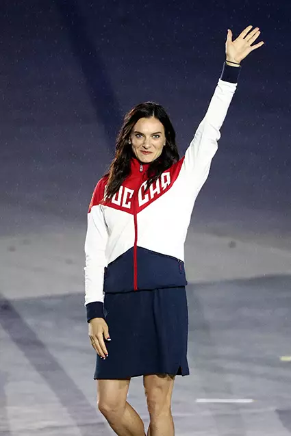 Yelena Isinbayeva.