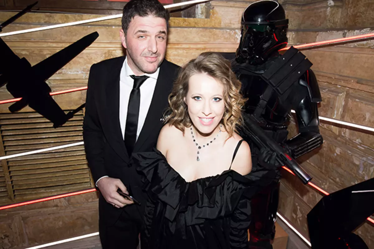 Ksenia Sobchak a Maxim Vitorgan