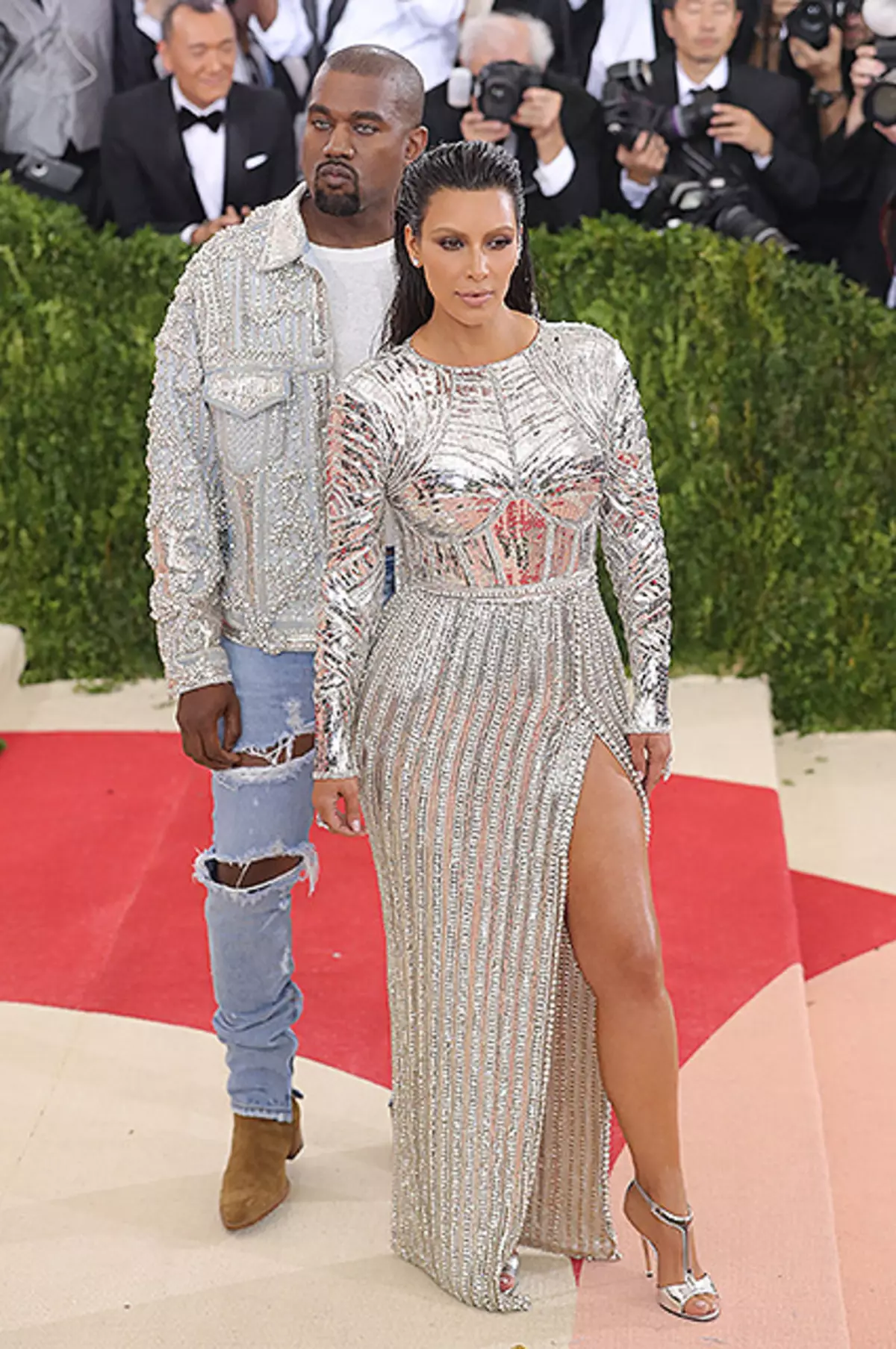 Kanye West sy Kim Kardashian