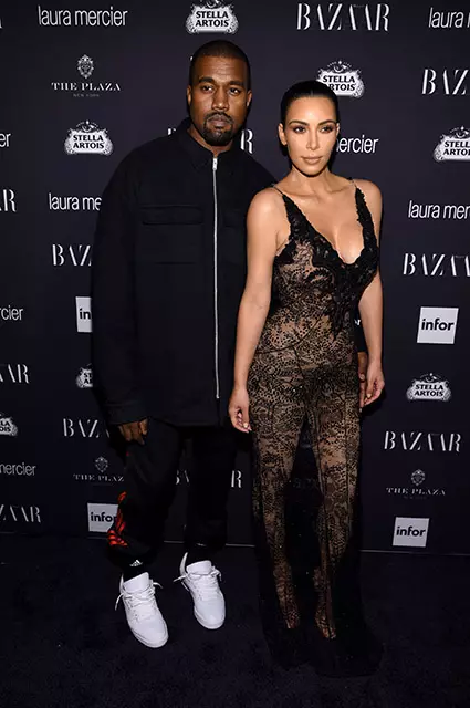 Kanye West và Kim Kardashian