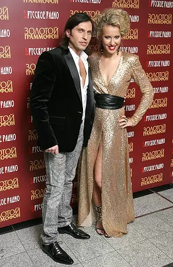 Alexander Revv y Ksenia Sobchak