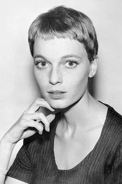 Mia Farrow.