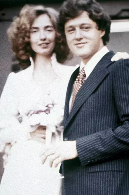 Hillary and Bill Clintons