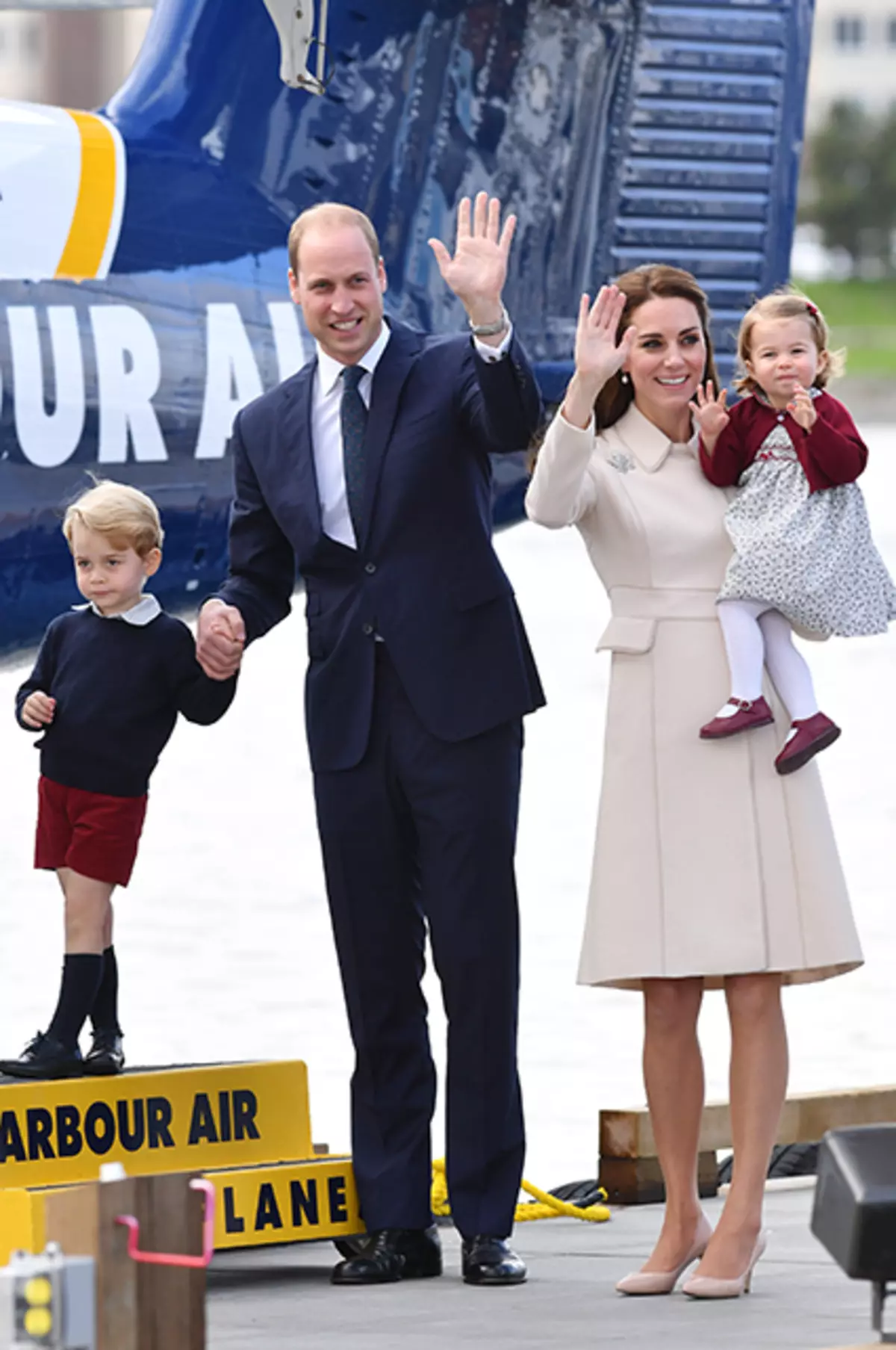 Prince George, Prince William, Kate Middleton, Princesė Šarlotė