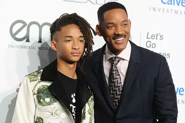 Jayden und Will Smith