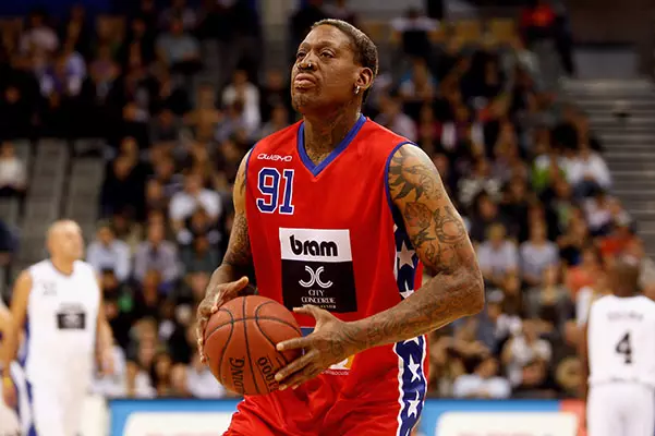 Dennis Rodman behandles fra alkoholisme