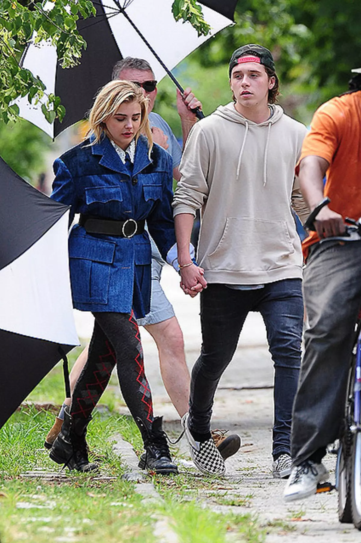 Brooklyn Beckham in Chloe trg