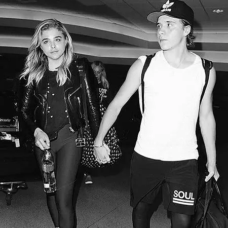 Brooklyn Beckham in Chloe trg