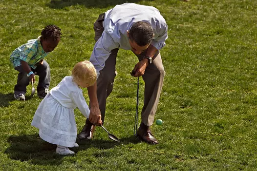 Michelle ja Barack Obama: Pääsiäinen Valkoisessa talossa 187431_11