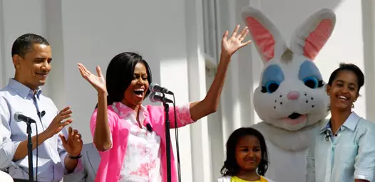 Michelle e Barack Obama: Pascua na Casa Branca 187431_17