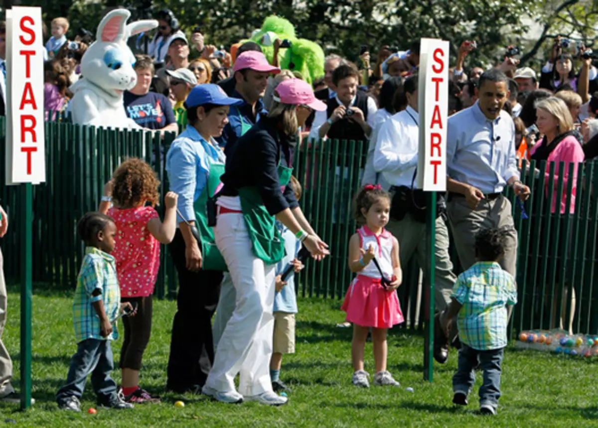 Michelle e Barack Obama: Pascua na Casa Branca 187431_2