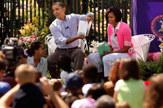 Michelle e Barack Obama: Pascua na Casa Branca 187431_7