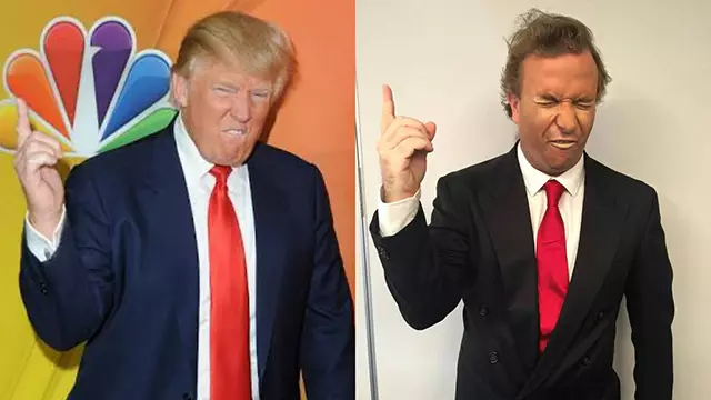 Donald Trump / kampaň člen suchý júl oholiť