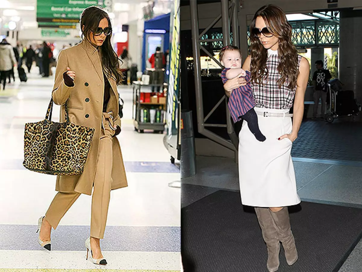 Victoria Beckham tại sân bay