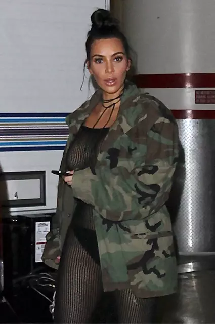 Kim Karadashian.