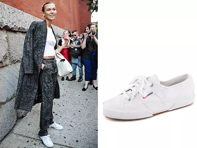 Carly Kloss Superga klasikoan