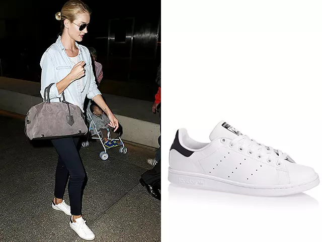 Rosie Huntington-Whiteley在阿迪达斯原装Stan Smith