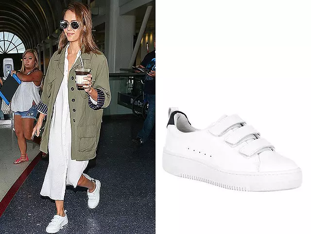 Jessica Alba v Sandro Anita Sneaker