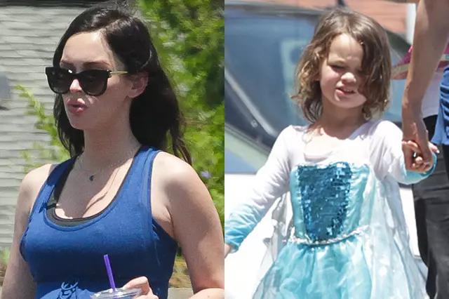 Megan Fox Dressed Son in Princess Jurk