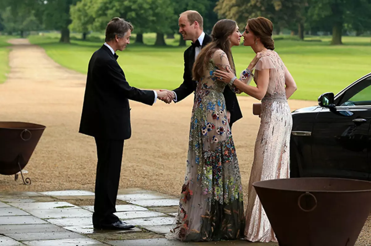 Kate Middleton and Prince William at a charitable admission in Norfolk