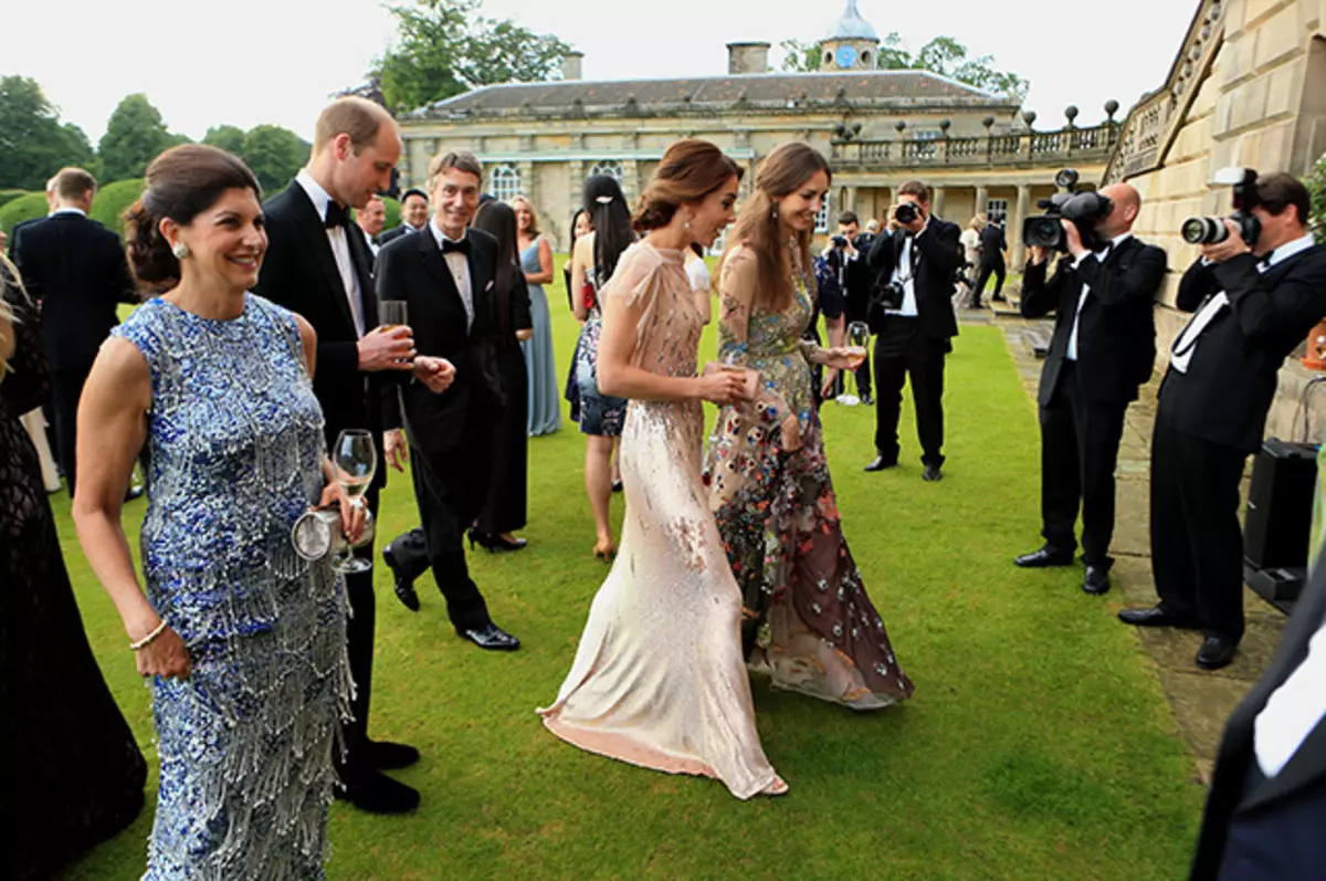 Kate Middleton and Prince William at a charitable admission in Norfolk