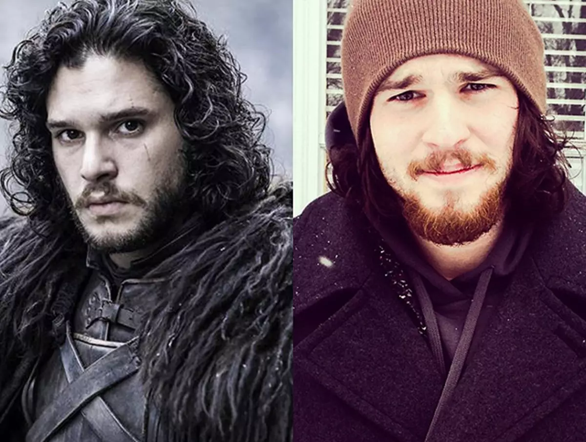 Clon ataque: en internet, o dobre John Snow descubriu