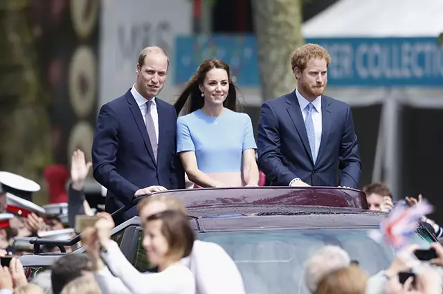 Pangeran William, Kate Middleton, Pangeran Harry