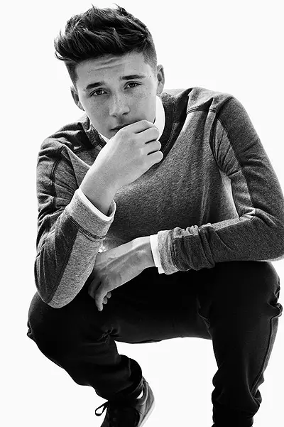 Brooklyn Beckham yn 'e advertinsjekampanje reservearre