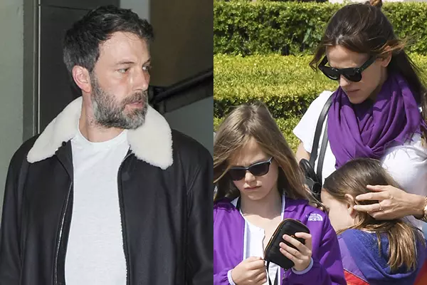 Ben Affleck û Jennifer Garner bi zarokên ku li Ewropayê digerin