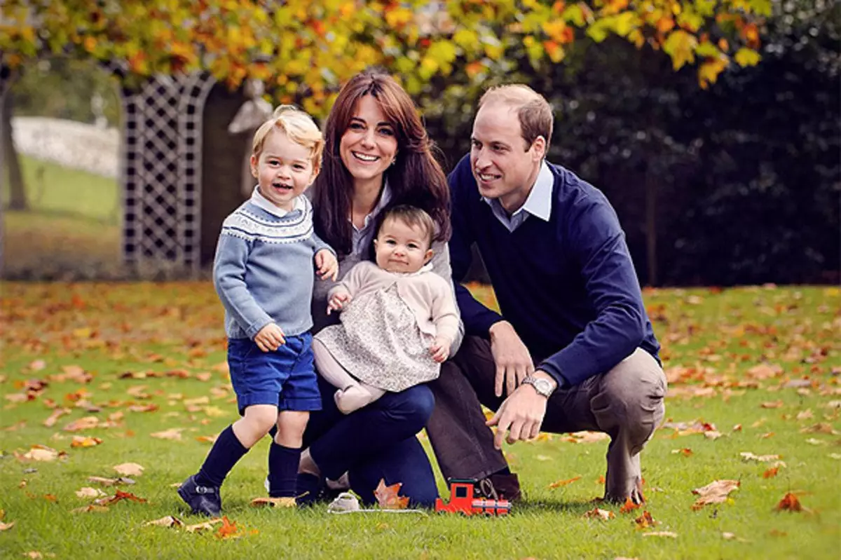 Prince George, Kate Middleton, Princezna Charlotte a Prince William