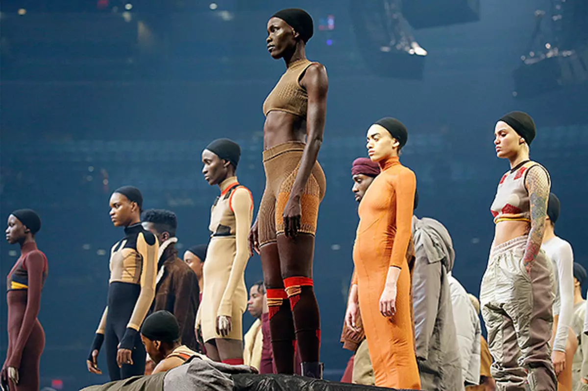 Kanye West Yeezy Saison 3 spectacle