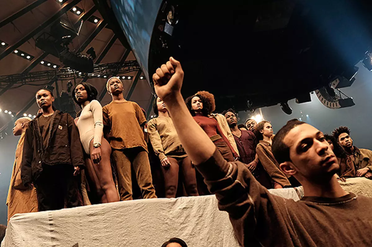 Kanye West Yeezy Saison 3 spectacle