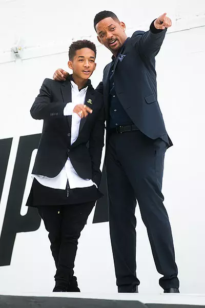 Vil Smith med Son Jaden