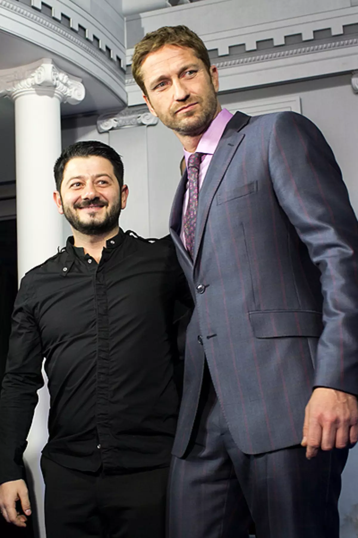 Mikhail Galustyan i Gerard Butler