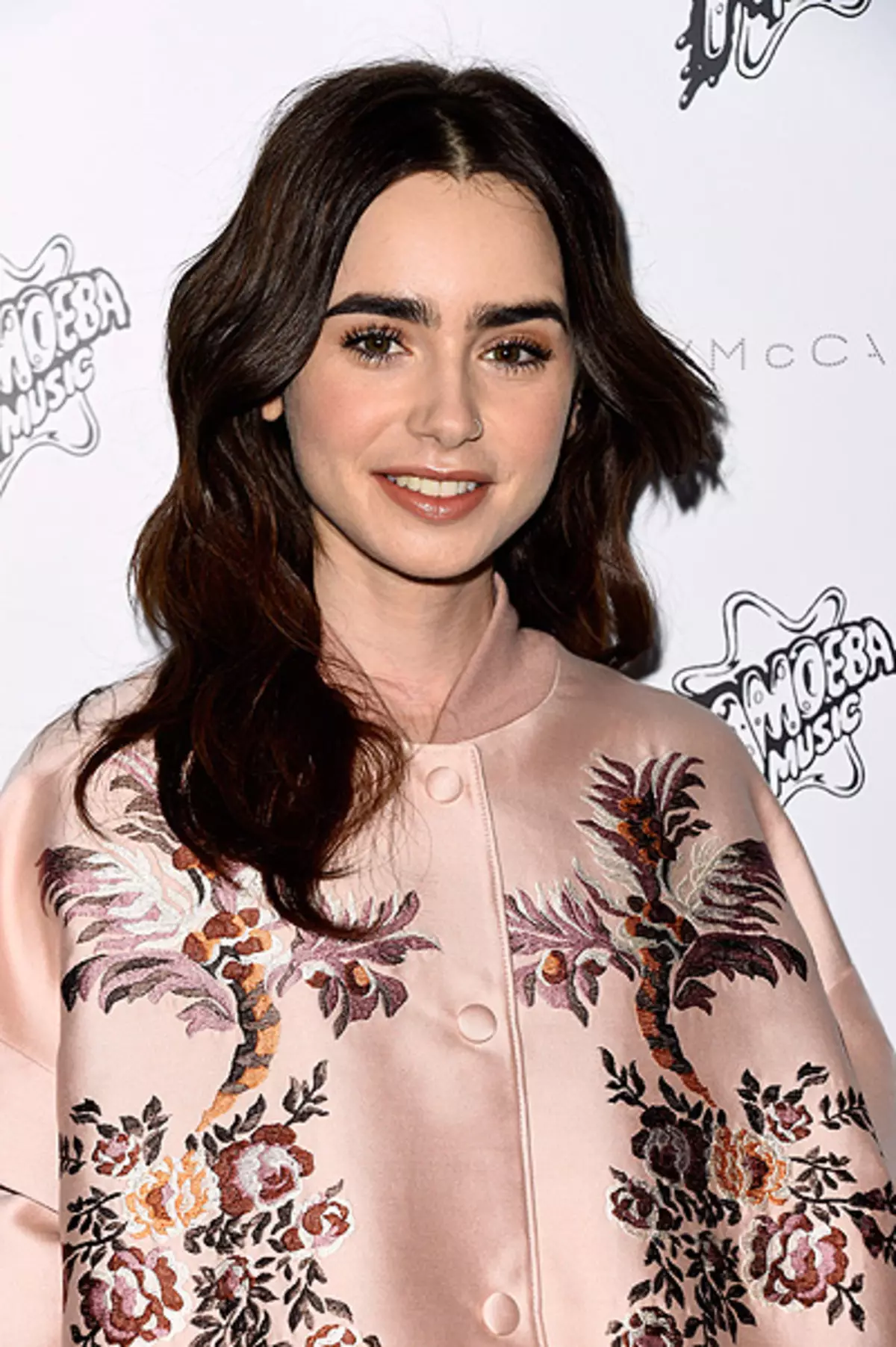 Lily Collins.