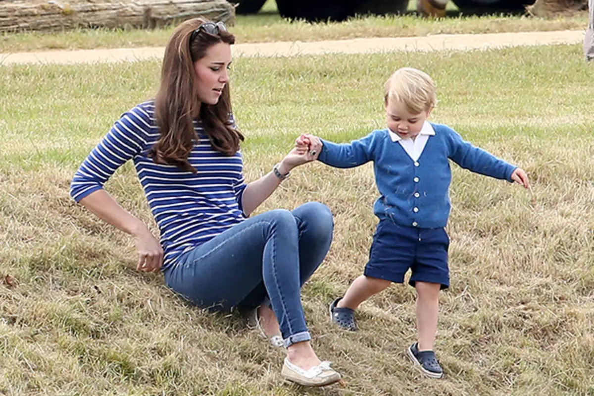 Kate middleton na Prince George