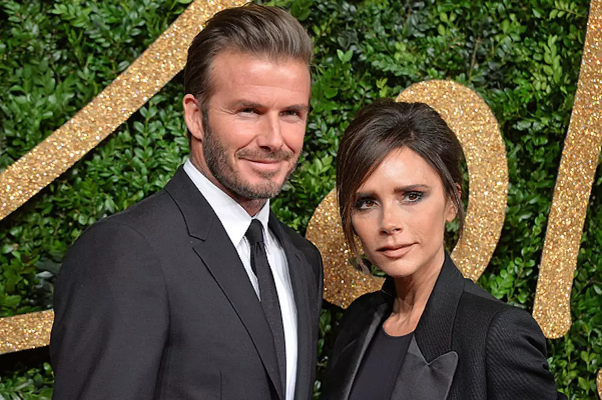 Victoria Beckham foi publicada co home máis sexy do mundo - o seu marido David