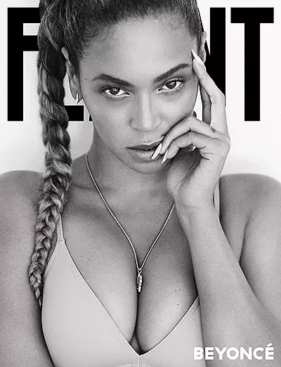 Beyonce katika gazeti la flant.