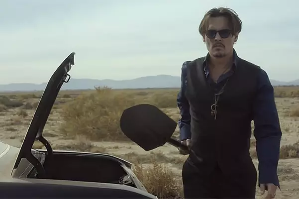 Một trong sa mạc: Premiere of Dior quảng cáo với Johnny Depp