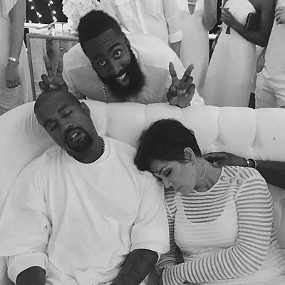 Kanye West noChris Jenner