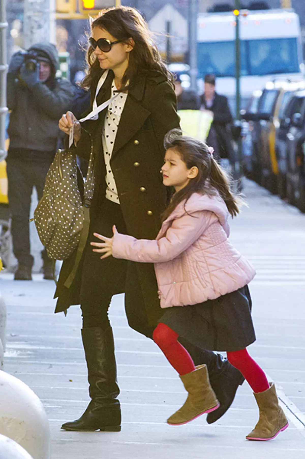 Katie Holmes a Suri Cruz-2