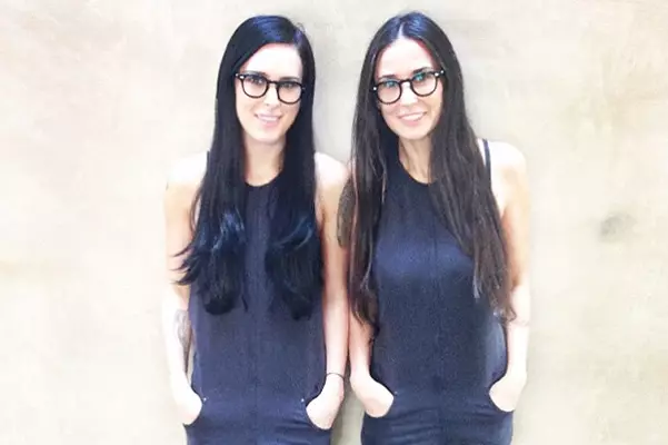 Como duas gotas: Rumer Willis e Demi Moore estabelecem uma foto divertida